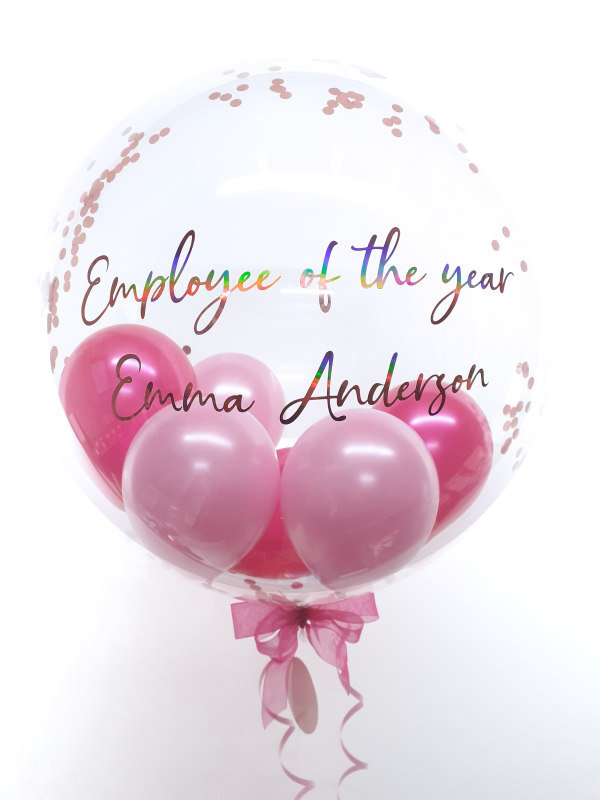 Personalised New Job, Well Done, Good Luck balloon in a box - Balloons ...